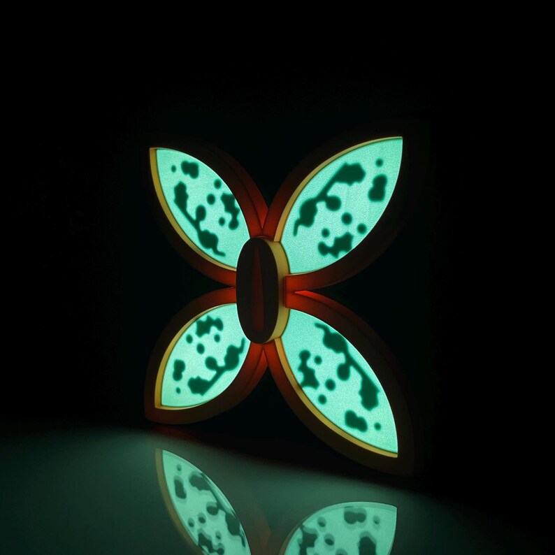 Shinobu Kocho LED Lamp - Demon Slayer Anime Lightbox - 3D Print ...