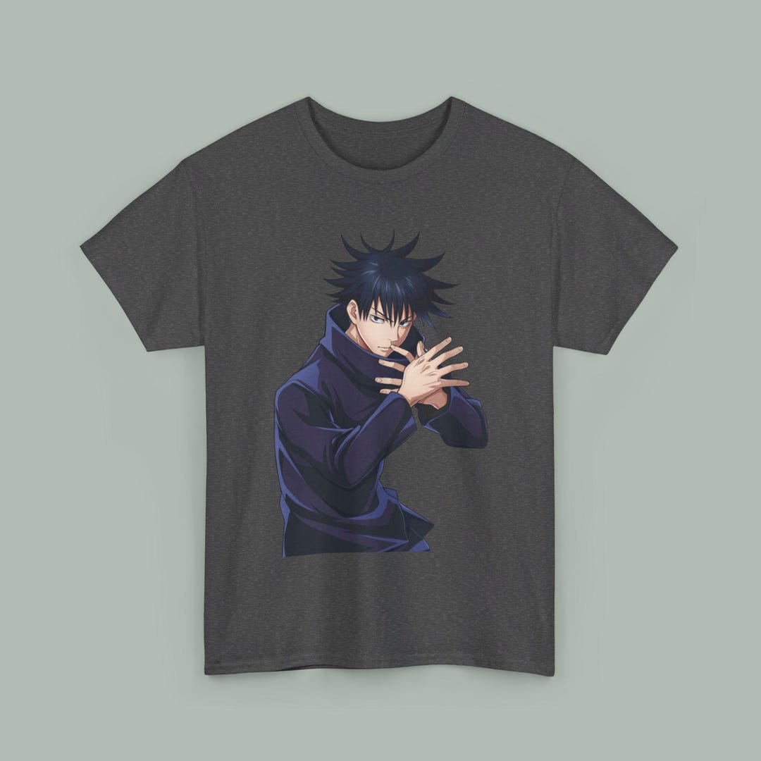 Megumi Fushiguro Graphic T-shirt Anime-inspired Design Comfortable ...