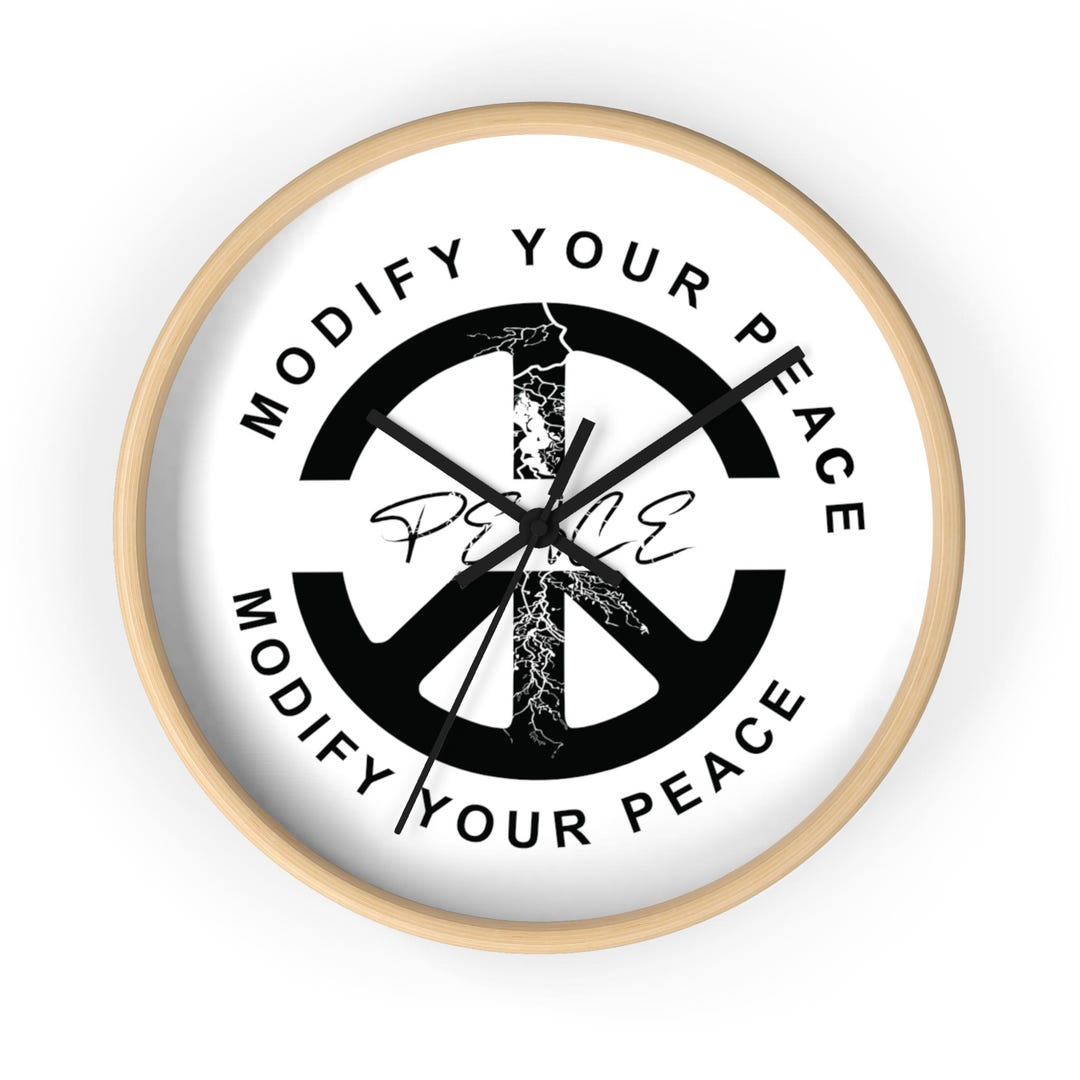Modify Your Peace Clock - Etsy