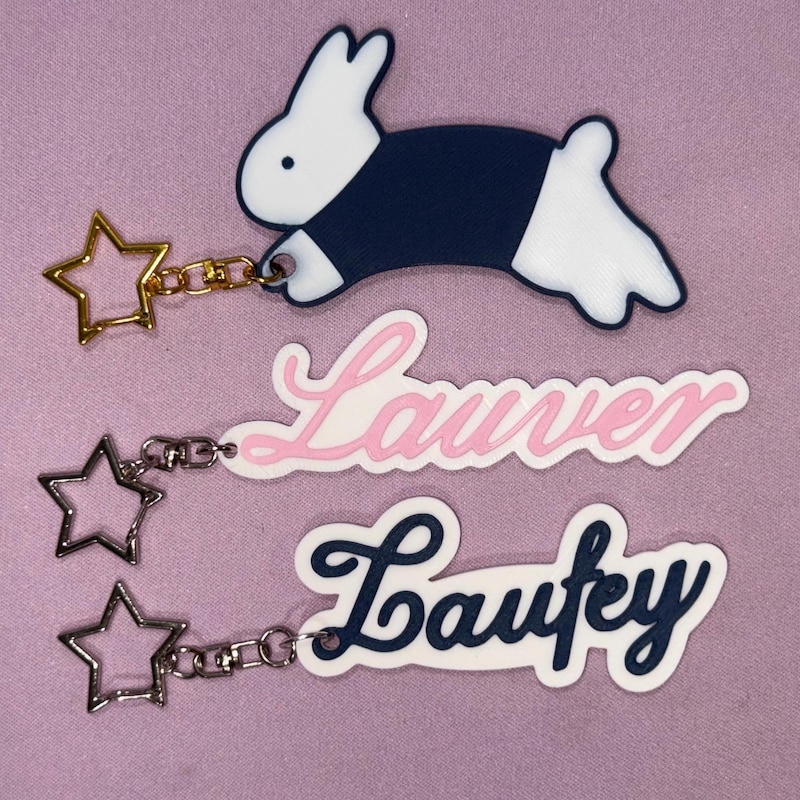 Mei Mei Bunny Laufey Keychain - Etsy