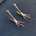 My Little Wren Woodland Bird Feet by Ink Jewelry - Etsy