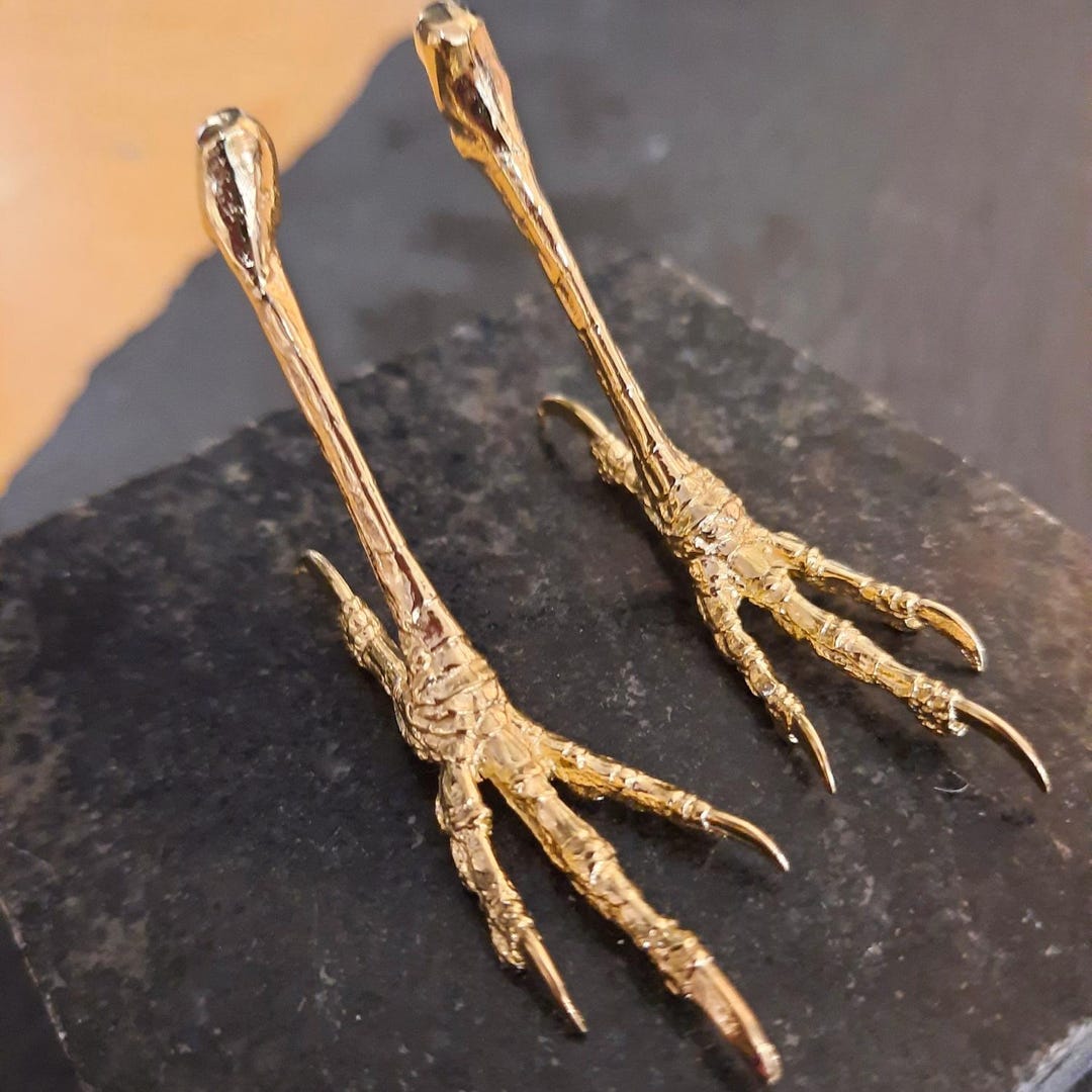 My Little Wren Woodland Bird Feet by Ink Jewelry - Etsy