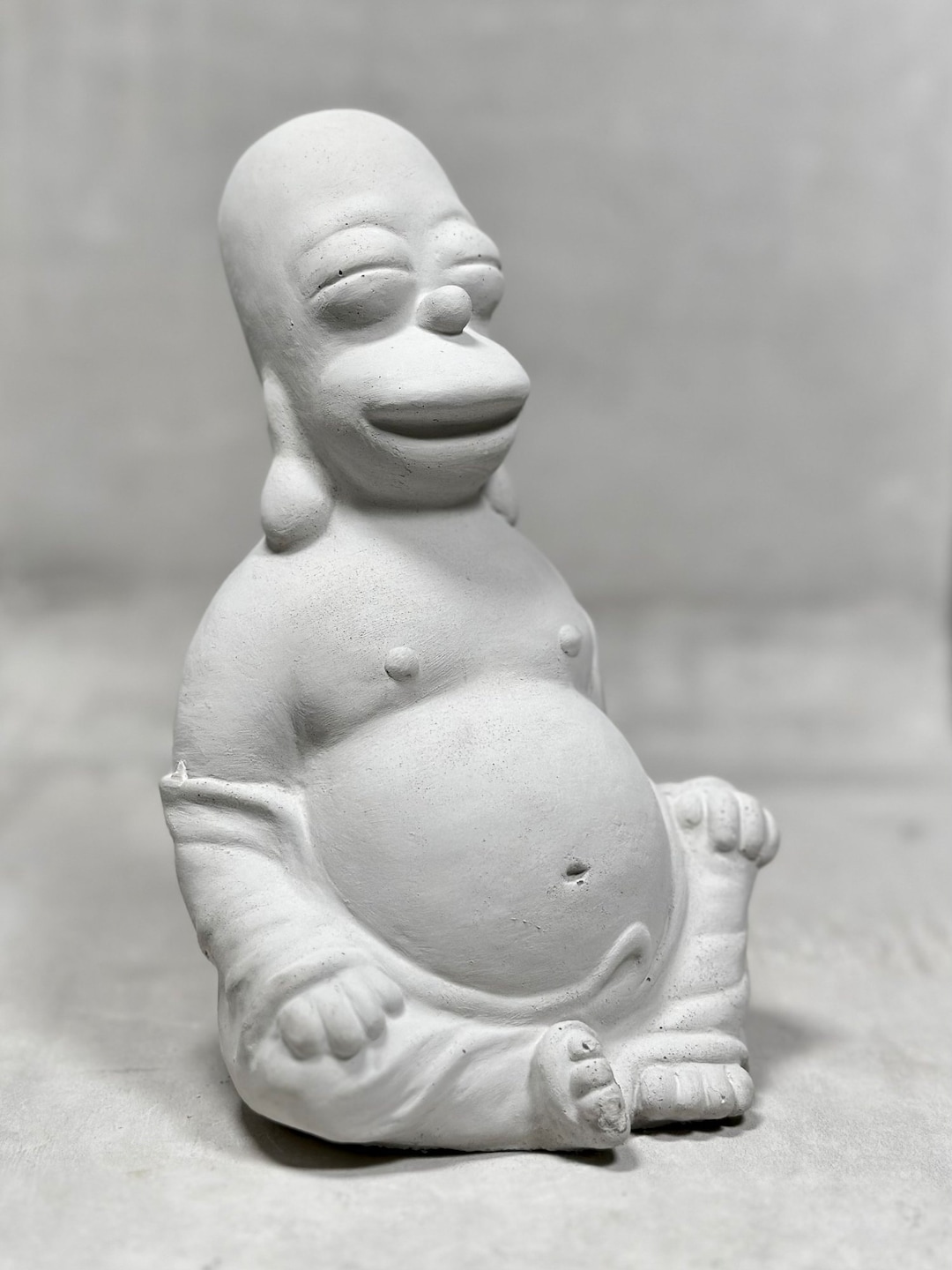 Homer Simpson Buddha Concrete by Jon Ansted - Etsy