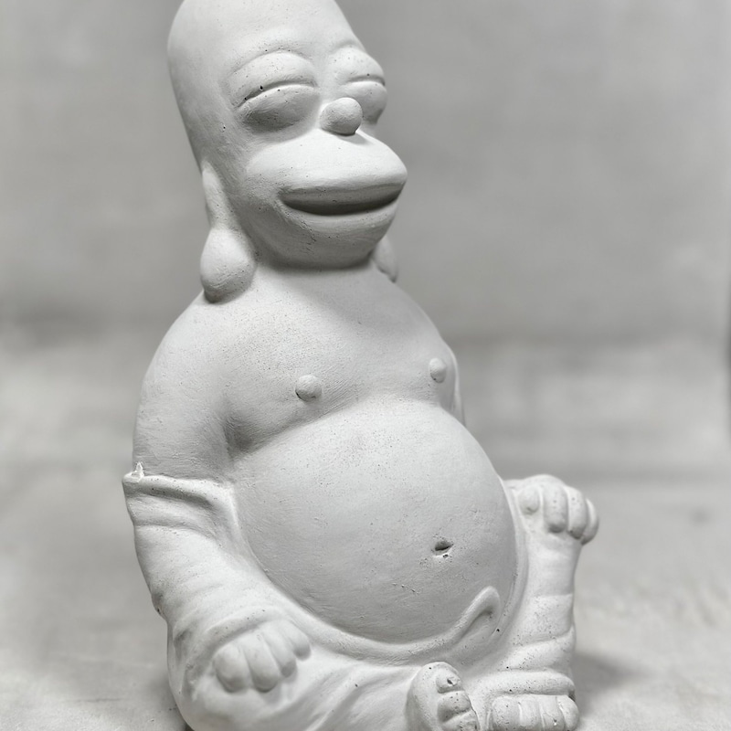 The Simpsons Statue - Etsy