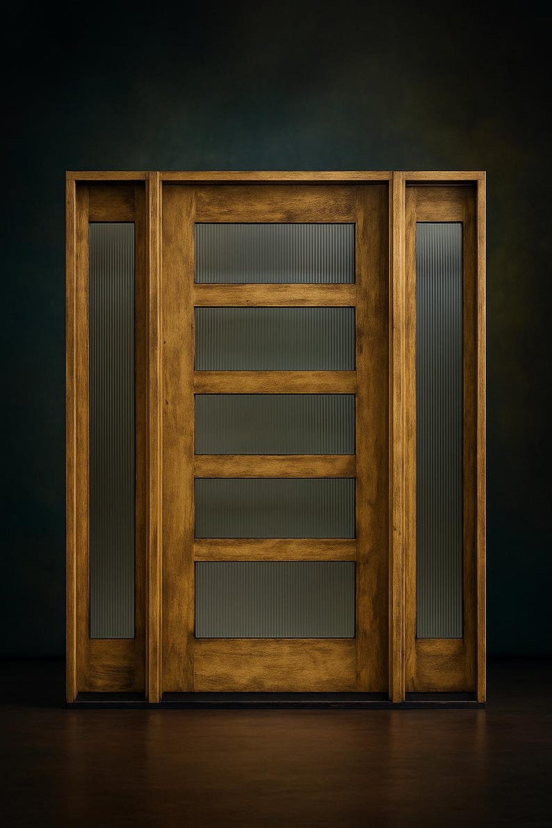 Custom Mahogany Door, Solid Wood Doors, Artisan Doors, Custom Glass ...