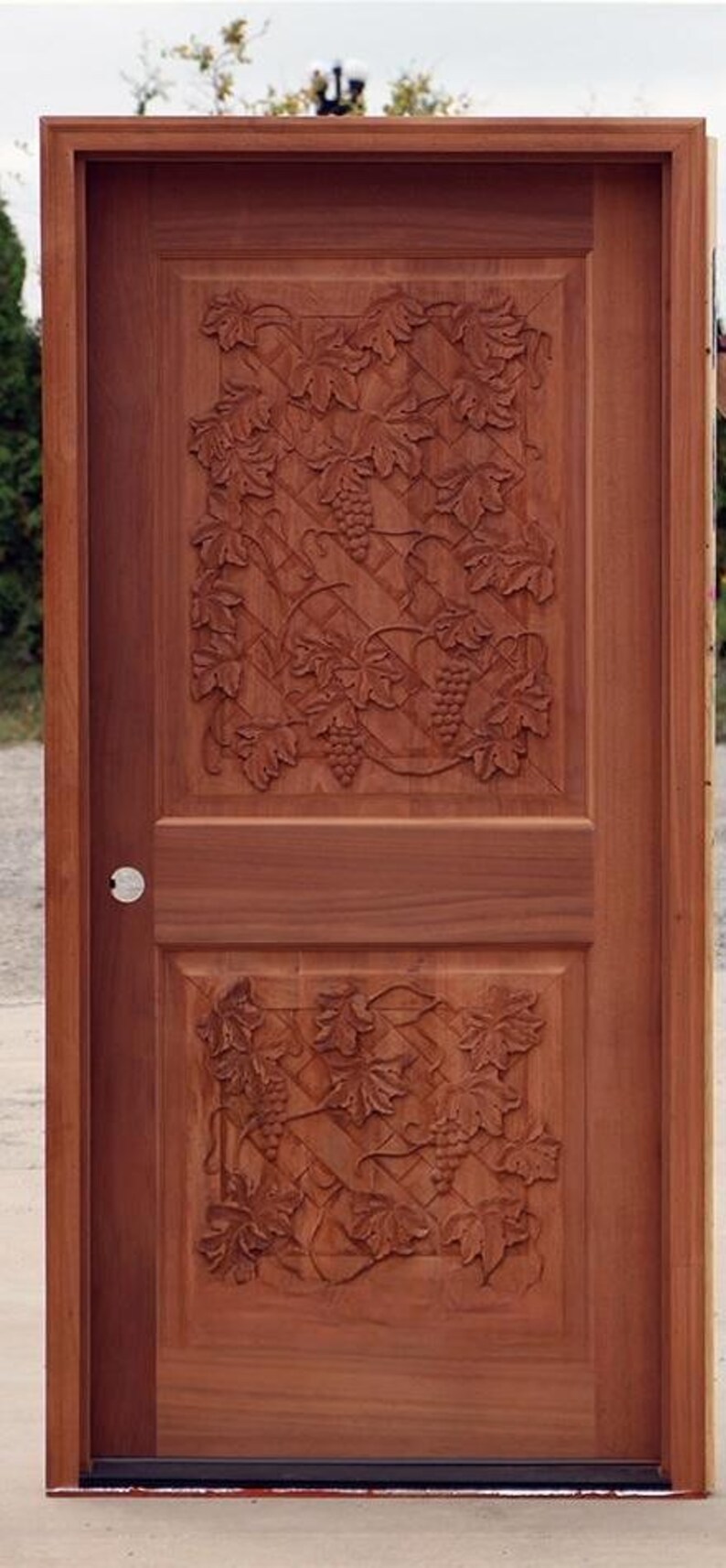 Hand Carved Doors, Custom Doors, Artisan Doors, Solid Wood Doors ...