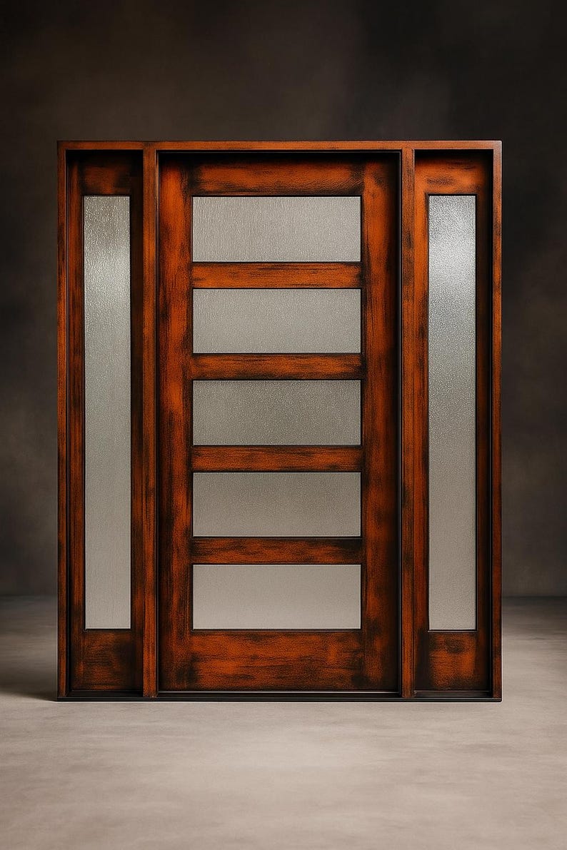 Custom Mahogany Door, Solid Wood Doors, Artisan Doors, Custom Glass ...