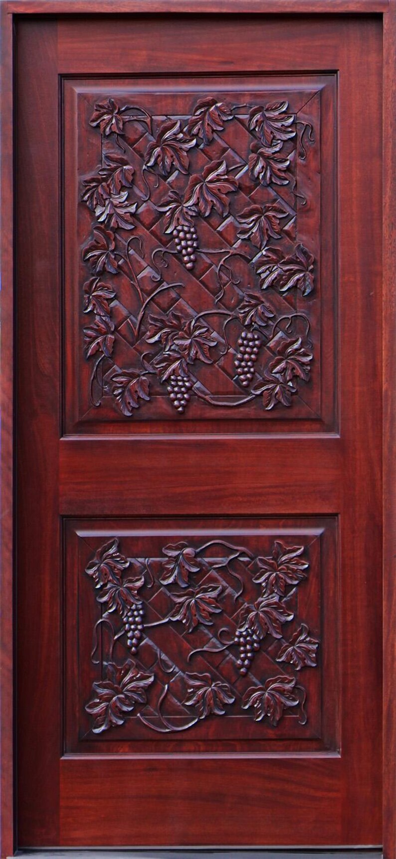 Hand Carved Doors, Custom Doors, Artisan Doors, Solid Wood Doors ...