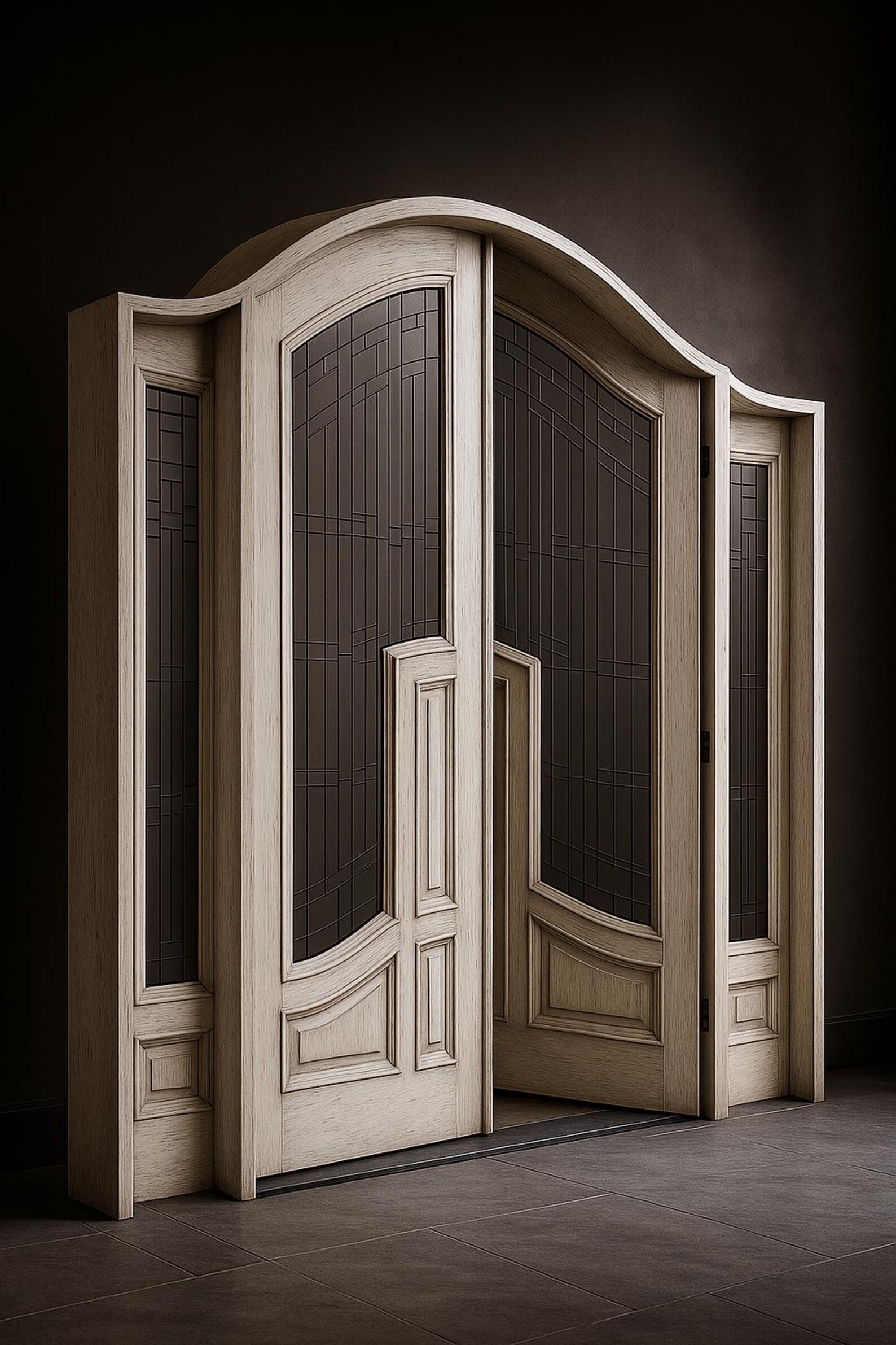 Custom Made Mahogany Wood Door, Custom Doors, Solid Wood Doors, Artisan ...