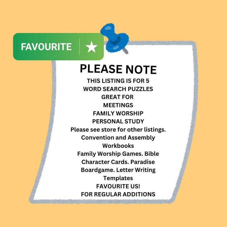 99c JW Word Search an Opportunity to Download Activities for Meetings ...