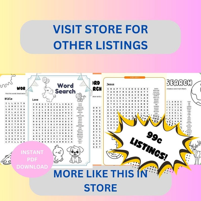 99c JW Word Search an Opportunity to Download Activities for Meetings ...