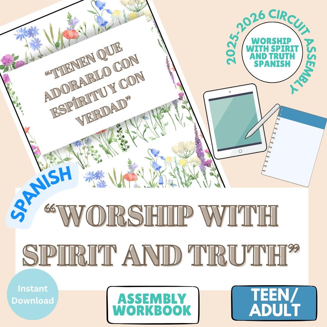 Worship With Spirit and Truth | Spanish Circuit Assembly Workbook: Teen ...