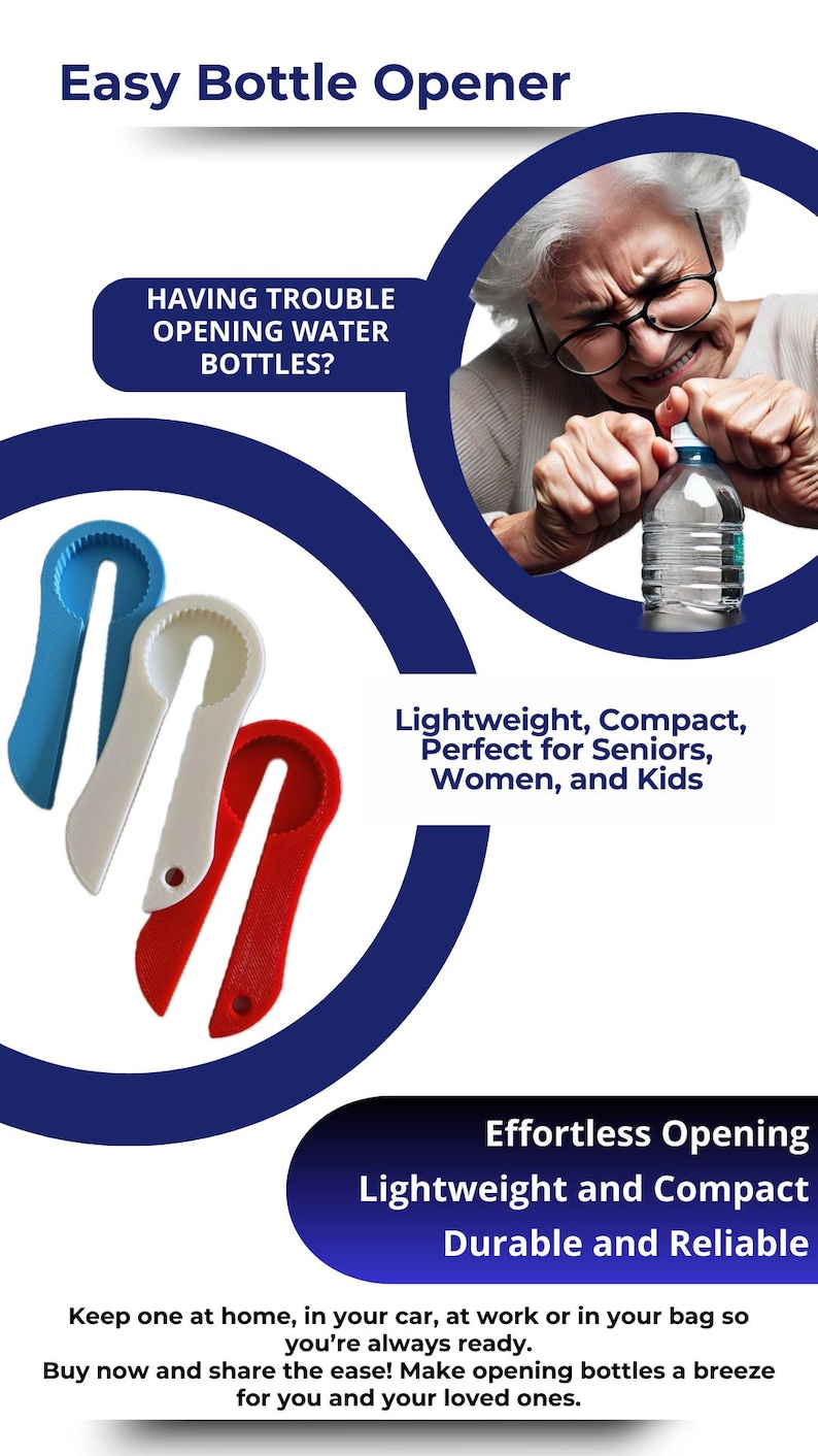 Easy Bottle Opener - 3D Printable STL File - Etsy