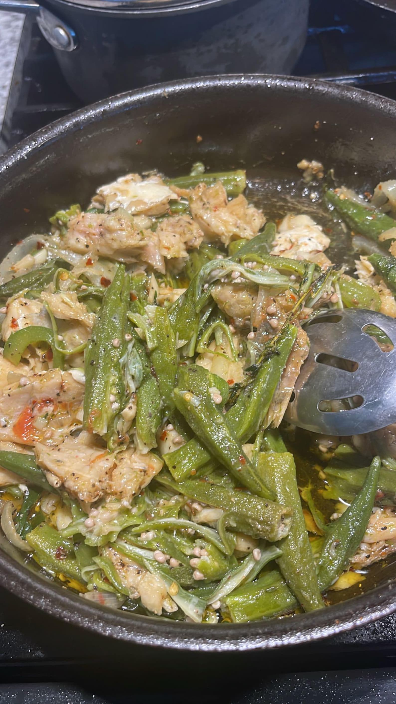 Jamaican Saltfish and Okra: Caribbean Soul Food (cook and Send Chill ...