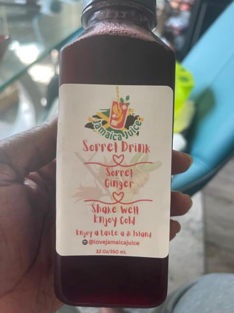 Jamaican Sorrel Drink With Ginger, Sobolo Bissap Hibiscus Beverage - Etsy