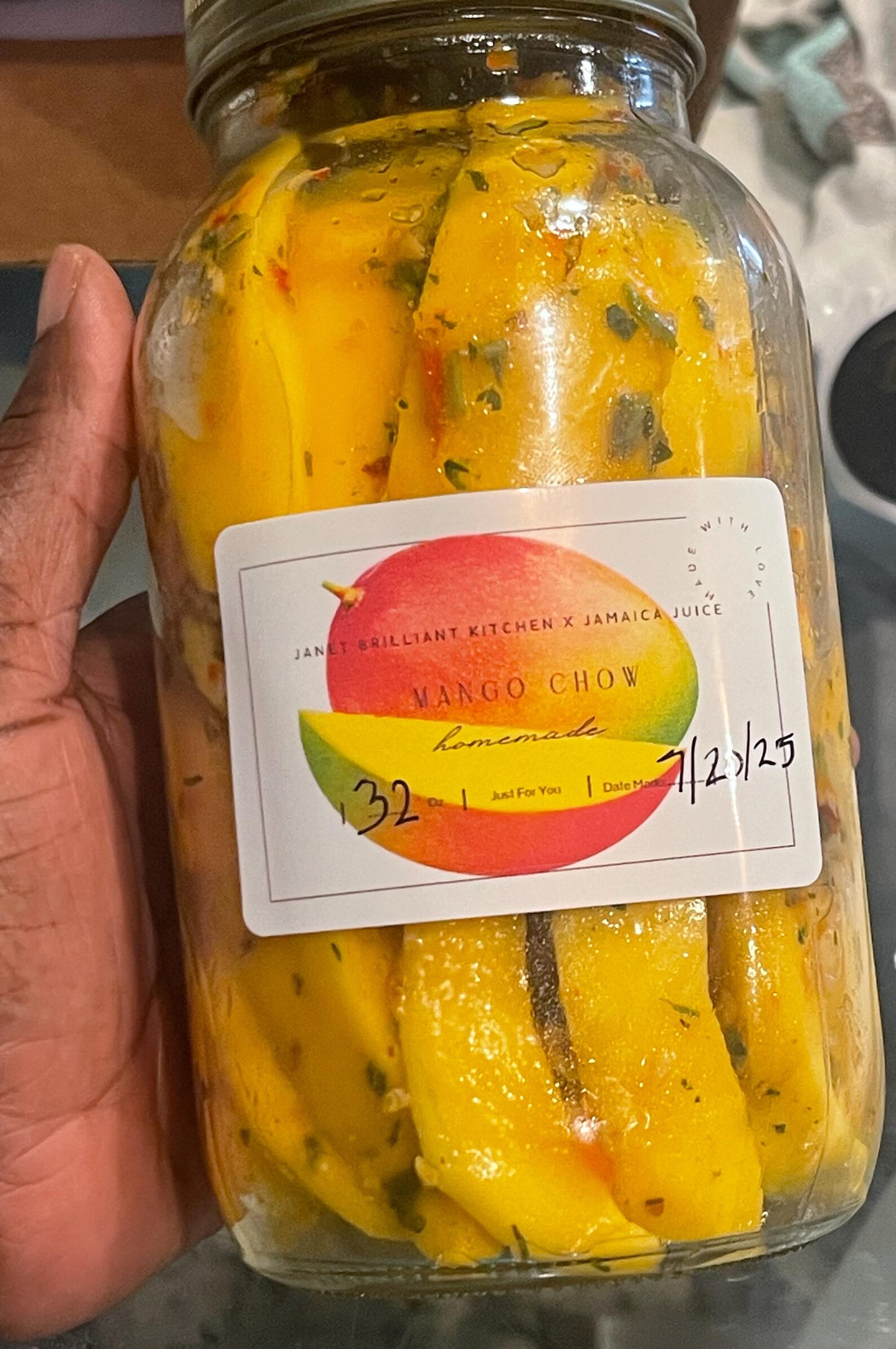 Trinidad & Tobago Mango Chow: Caribbean Street Food Treat - Etsy