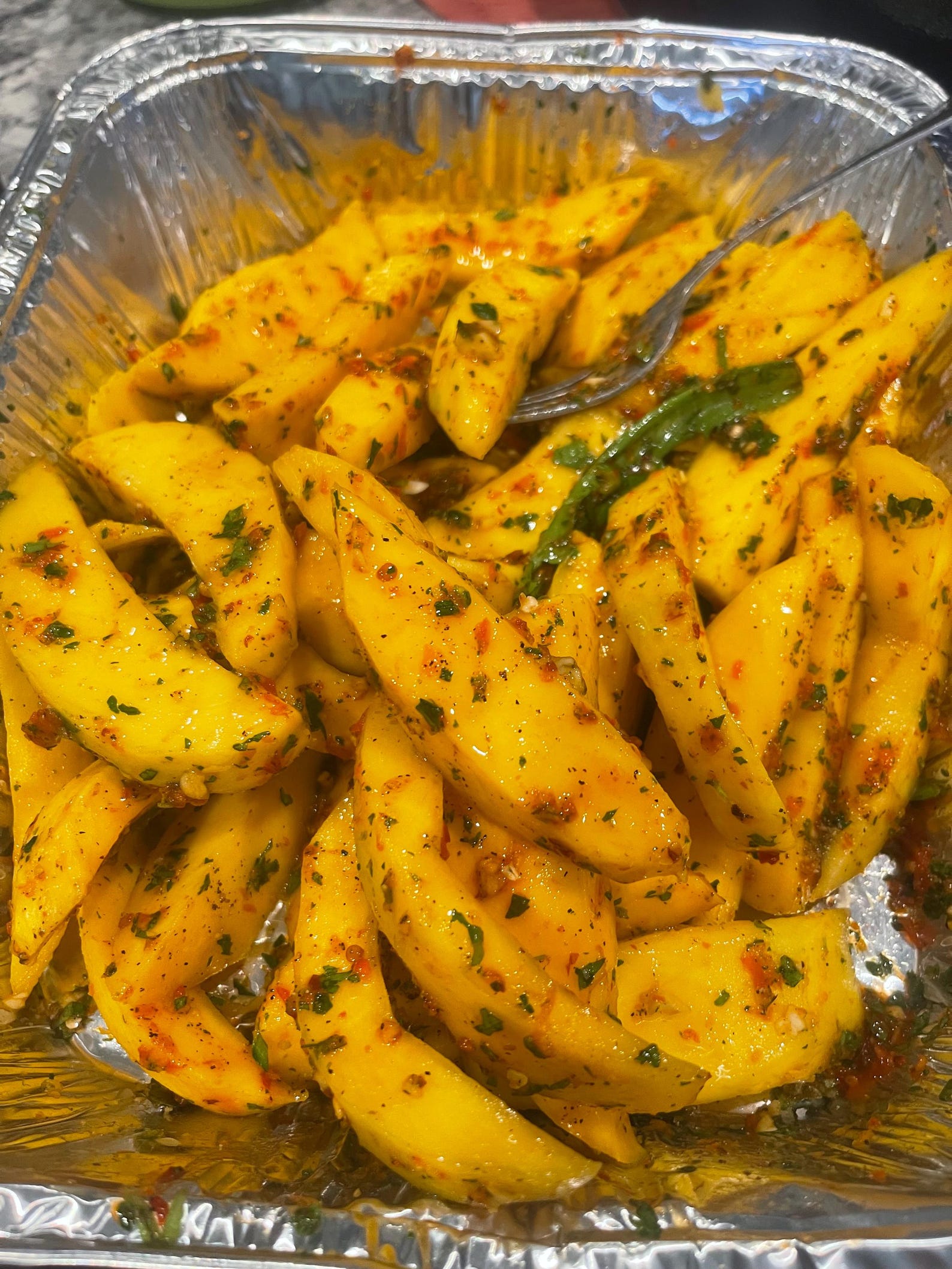 Trinidad & Tobago Mango Chow: Caribbean Street Food Treat - Etsy