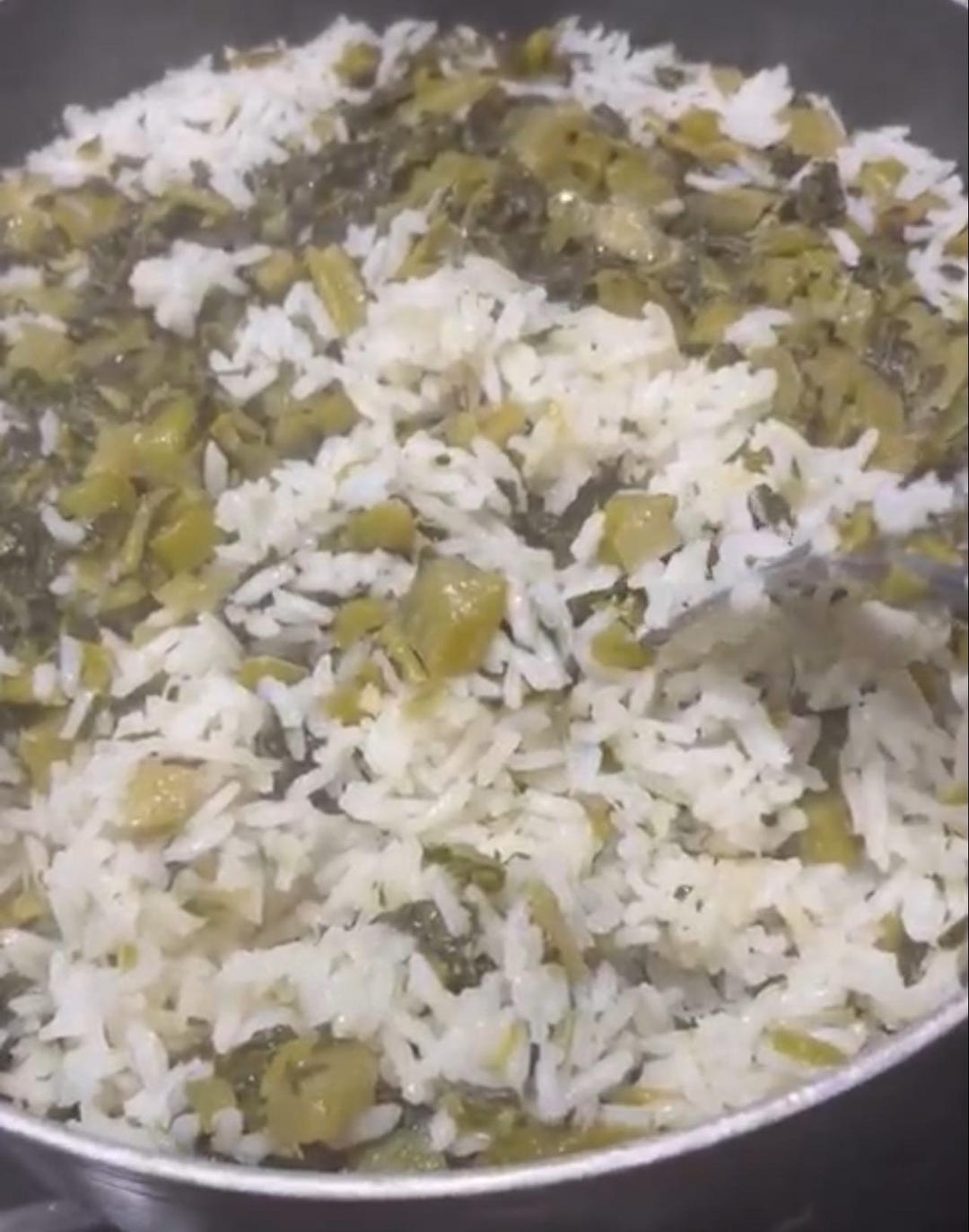 Callaloo Rice, Jamaican Food, Soul Food, Southern Food, Collard Greens ...