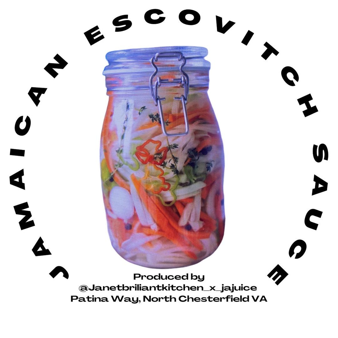 Jamaican Escovitch Pickle Sauce - Etsy