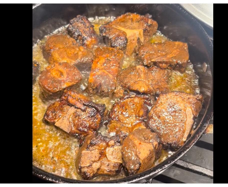 Jamaican Oxtail: Cook, Frozen Then Ship,meat, Delicacy, Jamaican Food ...