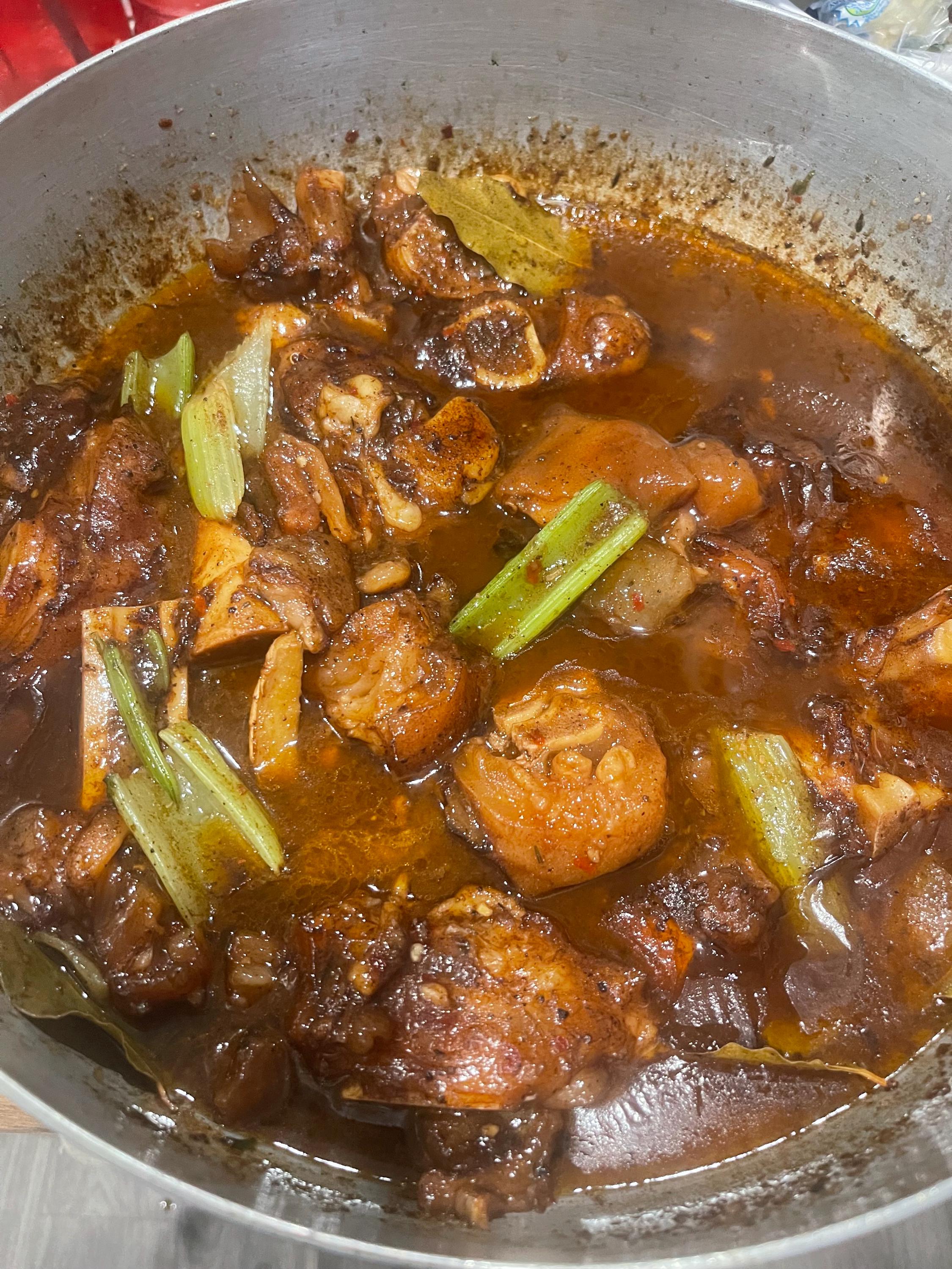Jamaican Cow Foot and Skin Stew: Ponmo Ijebu - Etsy