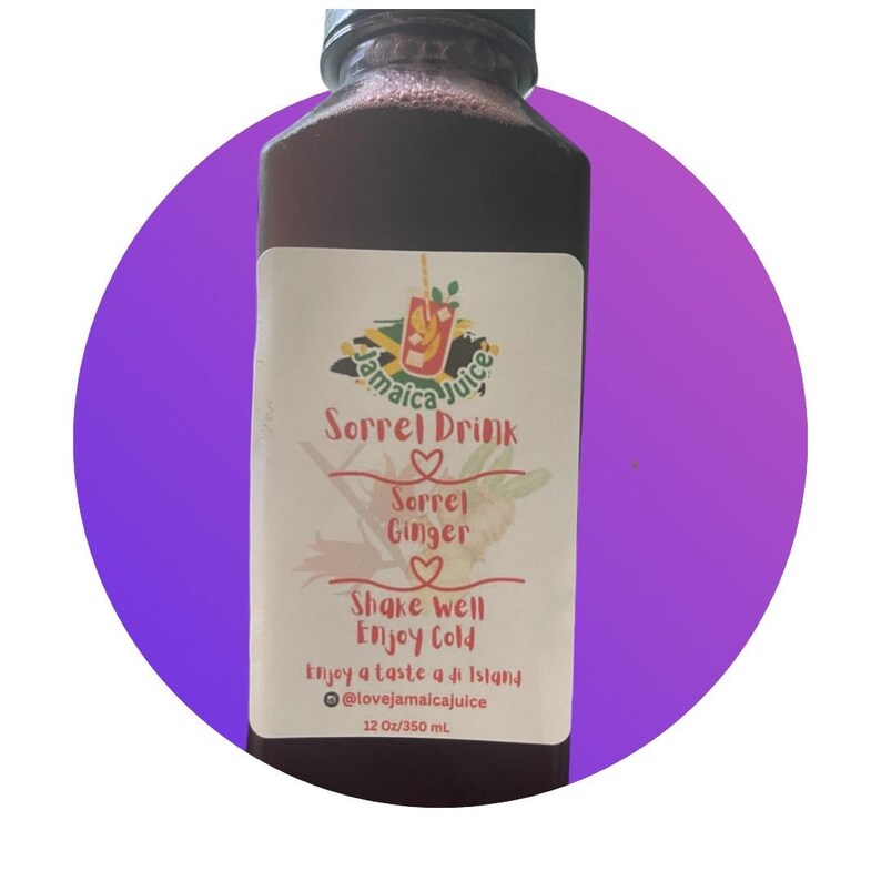 Jamaican Sorrel Drink With Ginger, Sobolo Bissap Hibiscus Beverage - Etsy