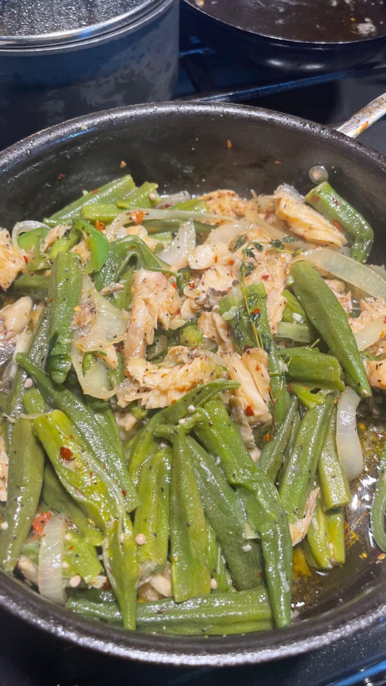 Jamaican Saltfish and Okra: Caribbean Soul Food (cook and Send Chill ...