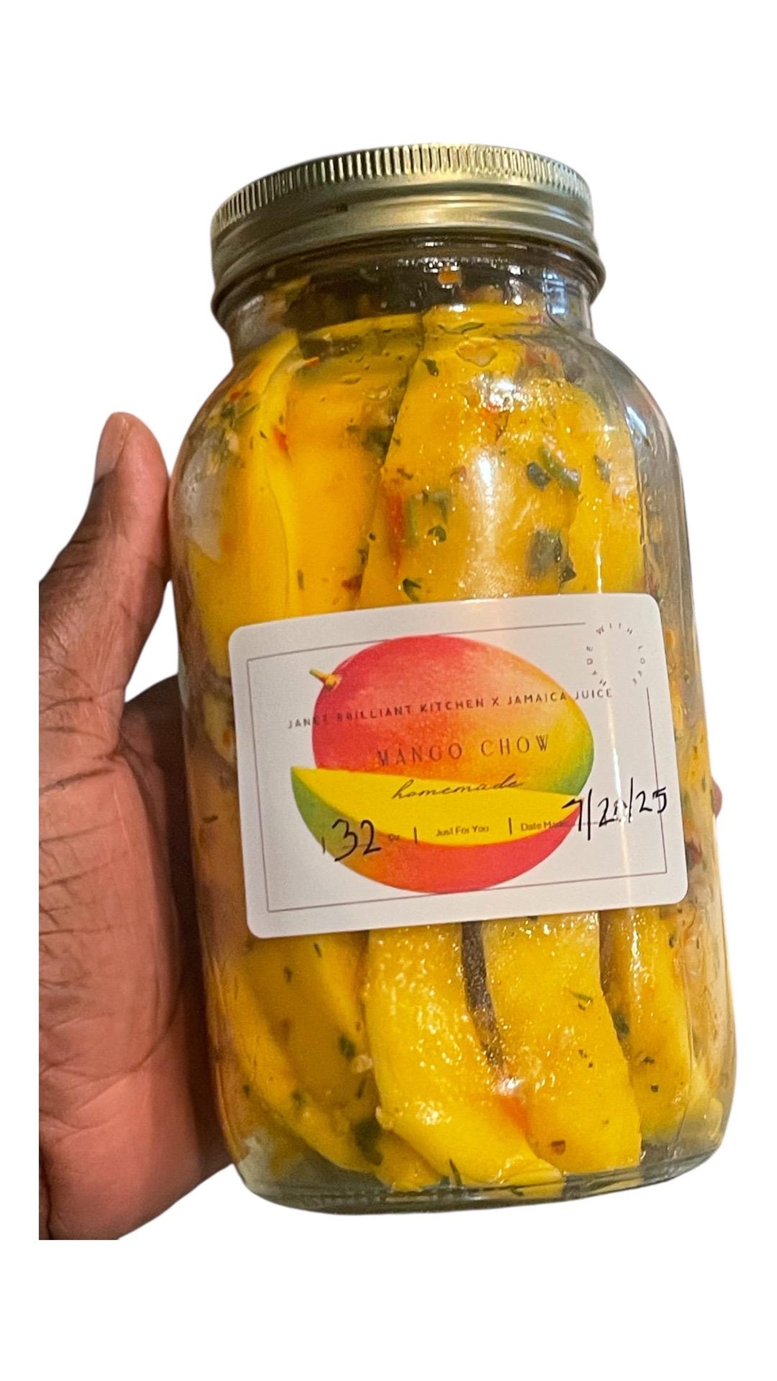Trinidad & Tobago Mango Chow: Caribbean Street Food Treat - Etsy