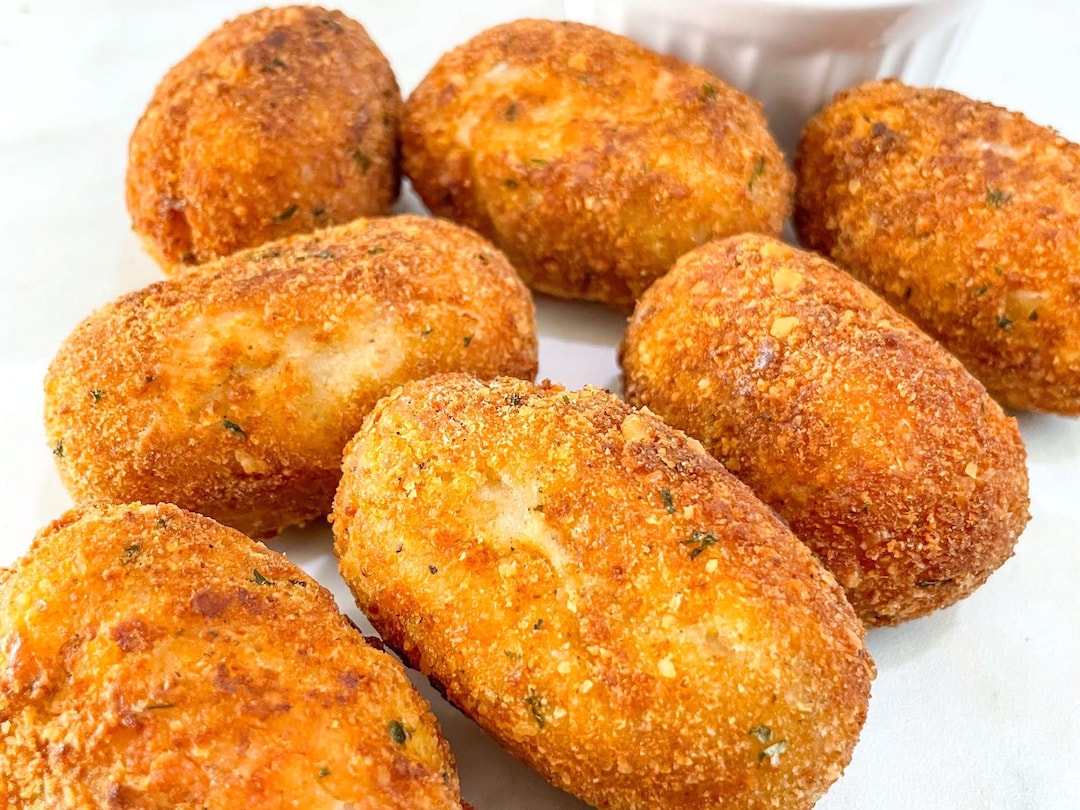 Fried Croquettes: Crispy, Crunchy, Soft Inside - Etsy