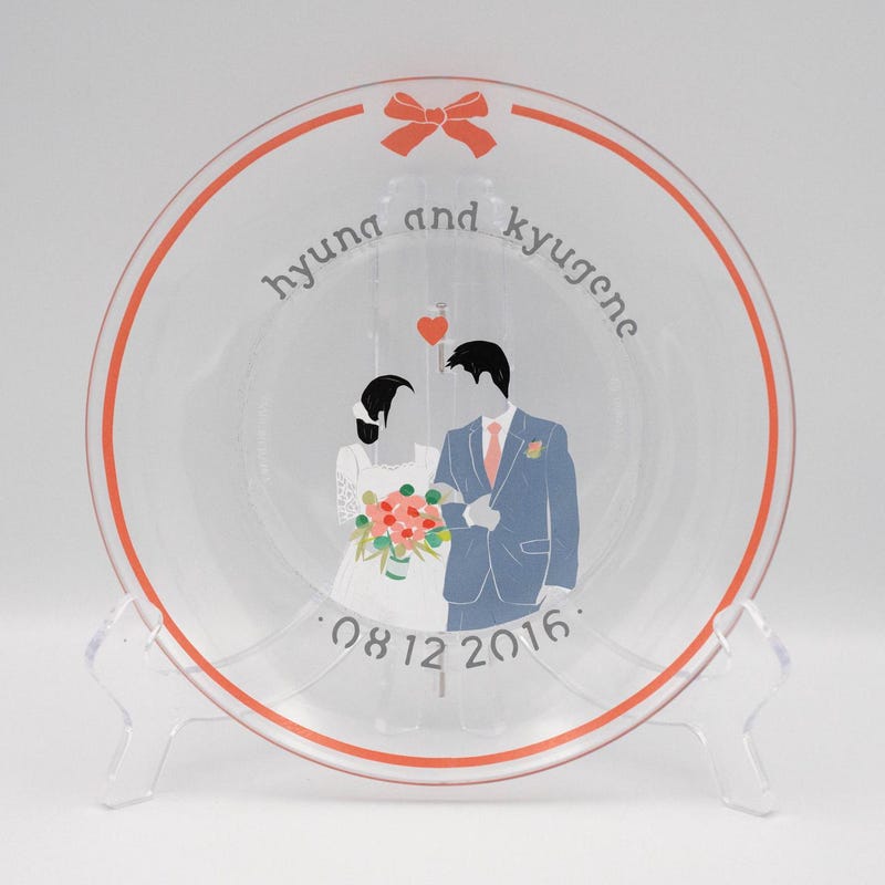 Custom Glass Plate - Etsy