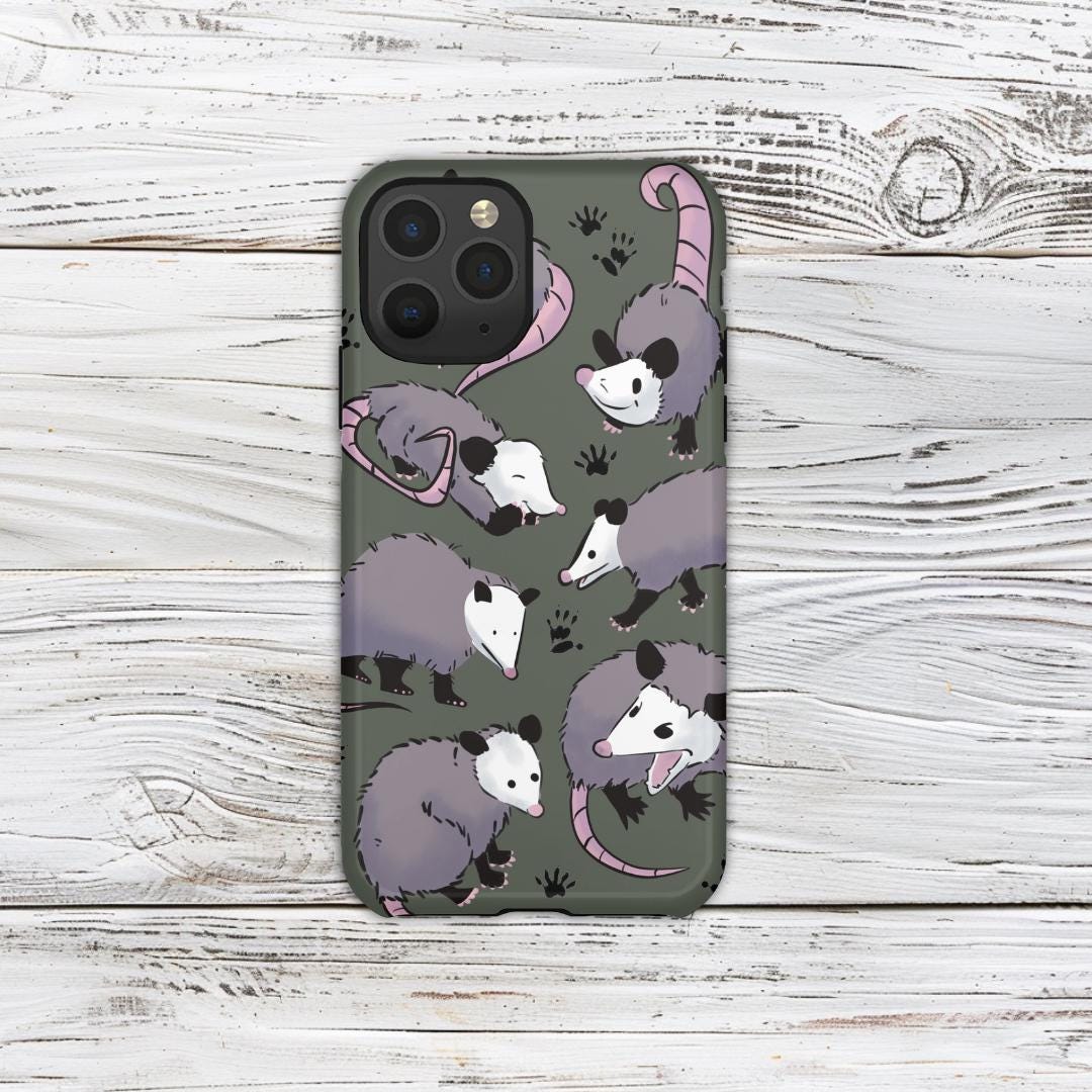 Cute Possums -- Iphone, Samsung Galaxy, Google Pixel - Protective Shell ...