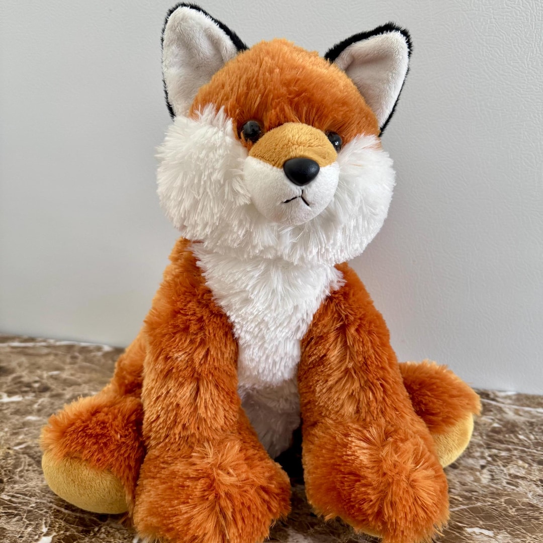 Weighted Fox Stuffed Animal Plush, 6lbs for Anxiety, Autism, ADHD ...