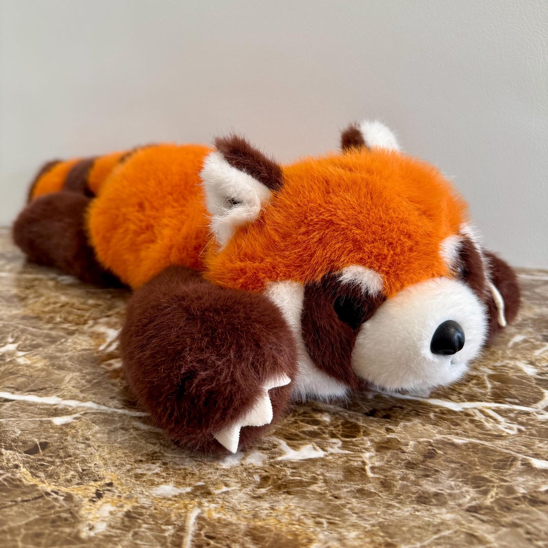 Weighted Red Panda Stuffed Animal Plush, 5lbs for Anxiety, Autism, ADHD ...