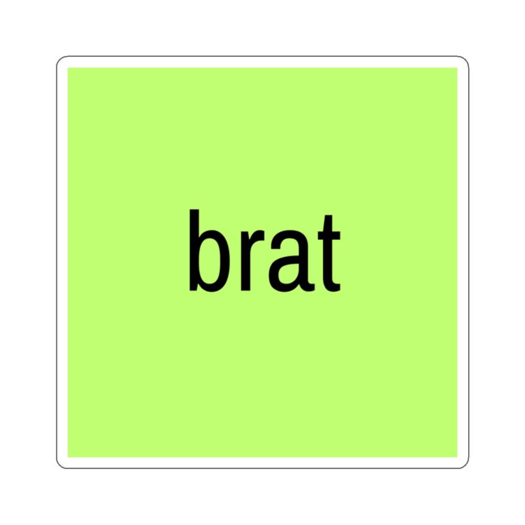 Charli XCX Brat Sticker - Etsy