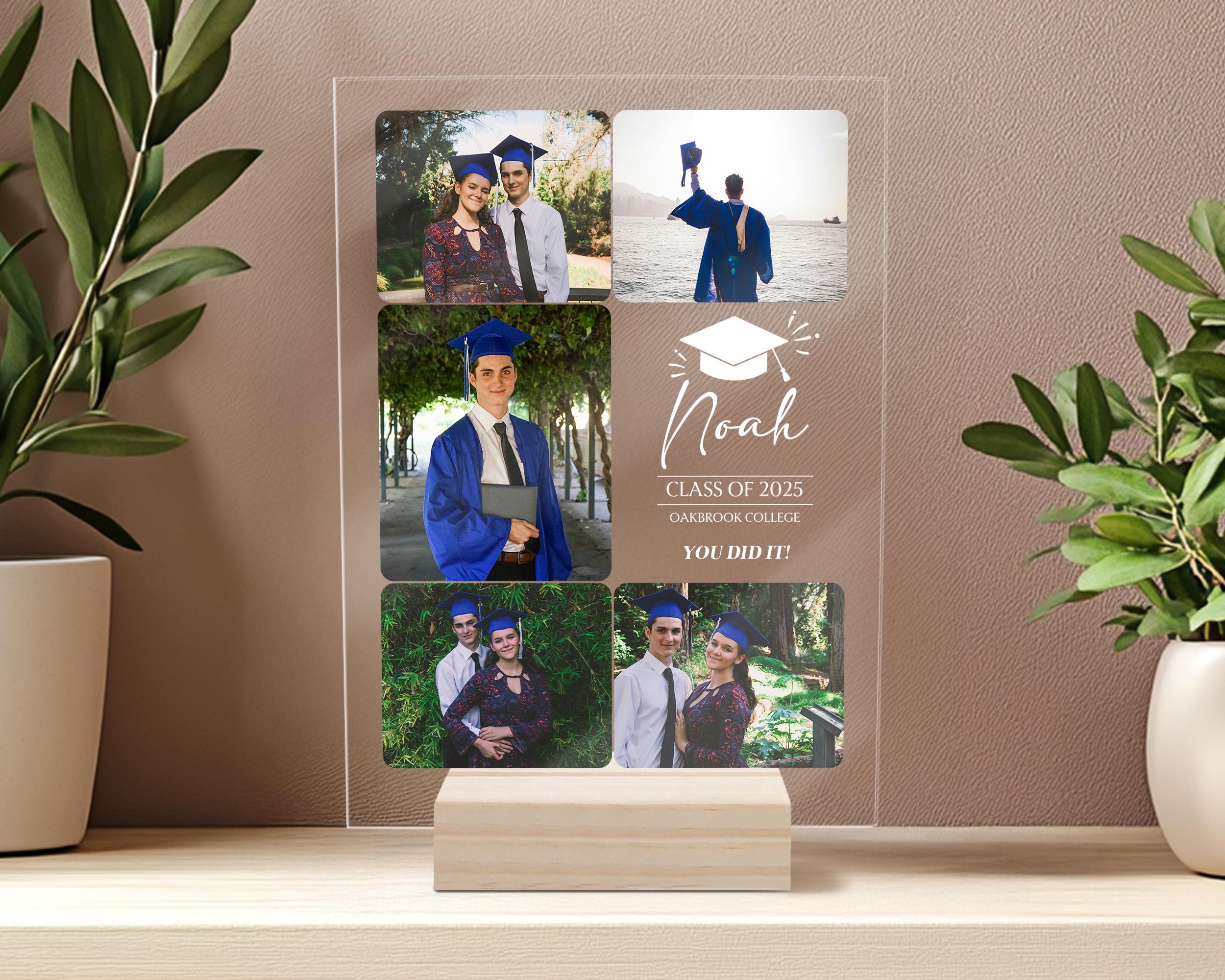 Personalized Graduation Photo Plaque, Graduation Gifts, 2026 Graduation ...