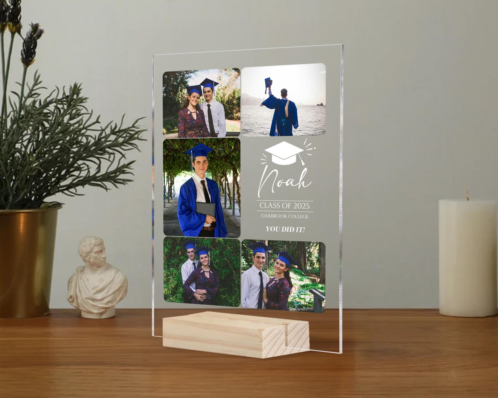 Personalized Graduation Photo Plaque, Graduation Gifts, 2026 Graduation ...