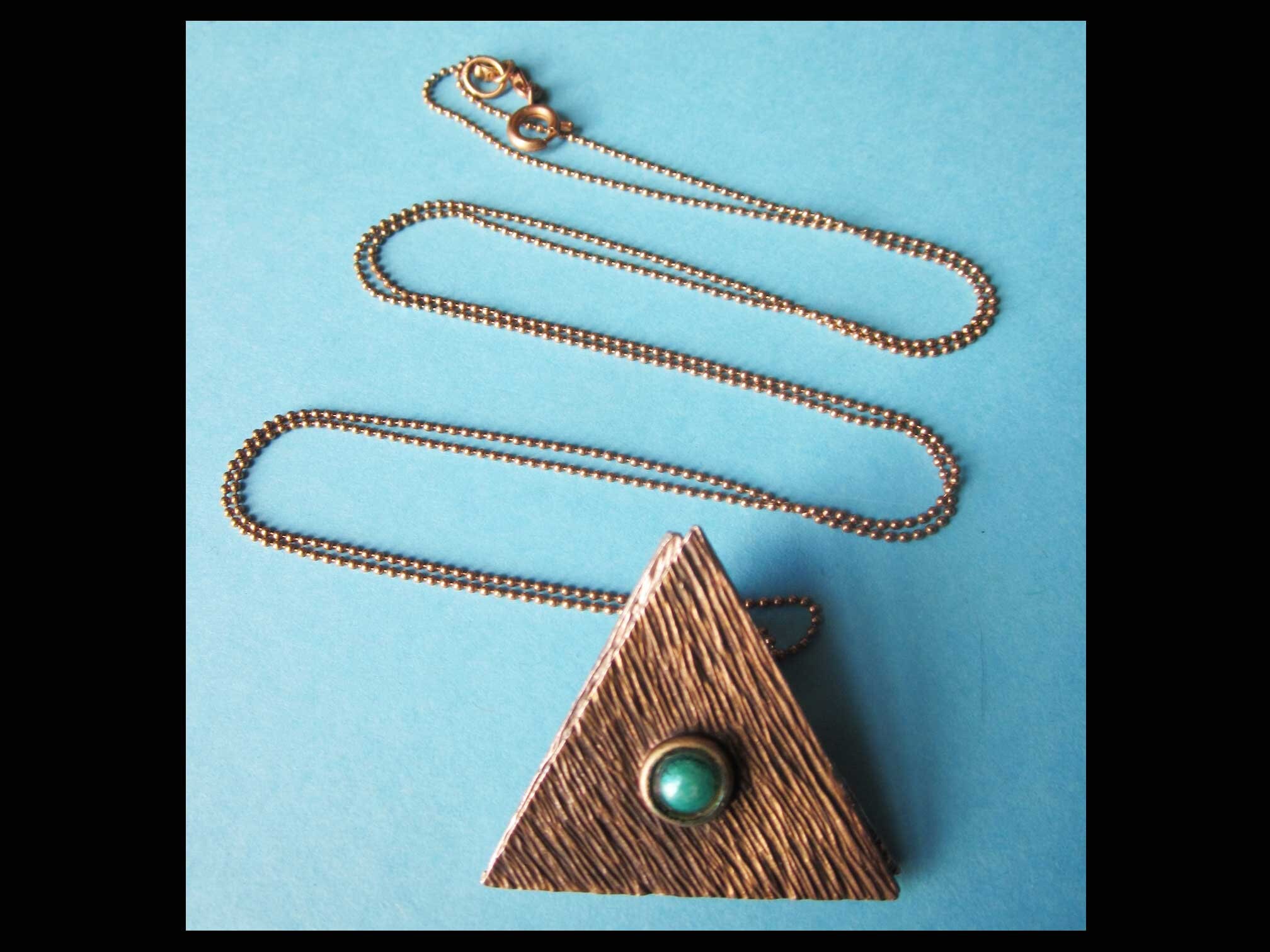 PROUD and DEFIANT, Brutalist Kinetic Star of David/triangle, Israeli ...