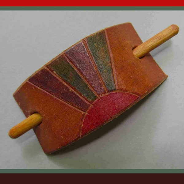 Leather Ponytail - Etsy
