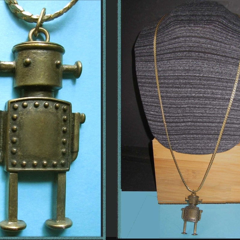 Robot Jewelry - Etsy