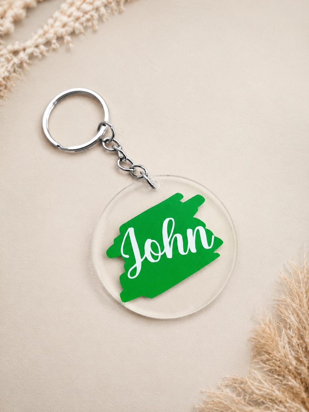 Personalized Name Keychain Bag Tag Backpack Accessory Boy Gift Birthday ...