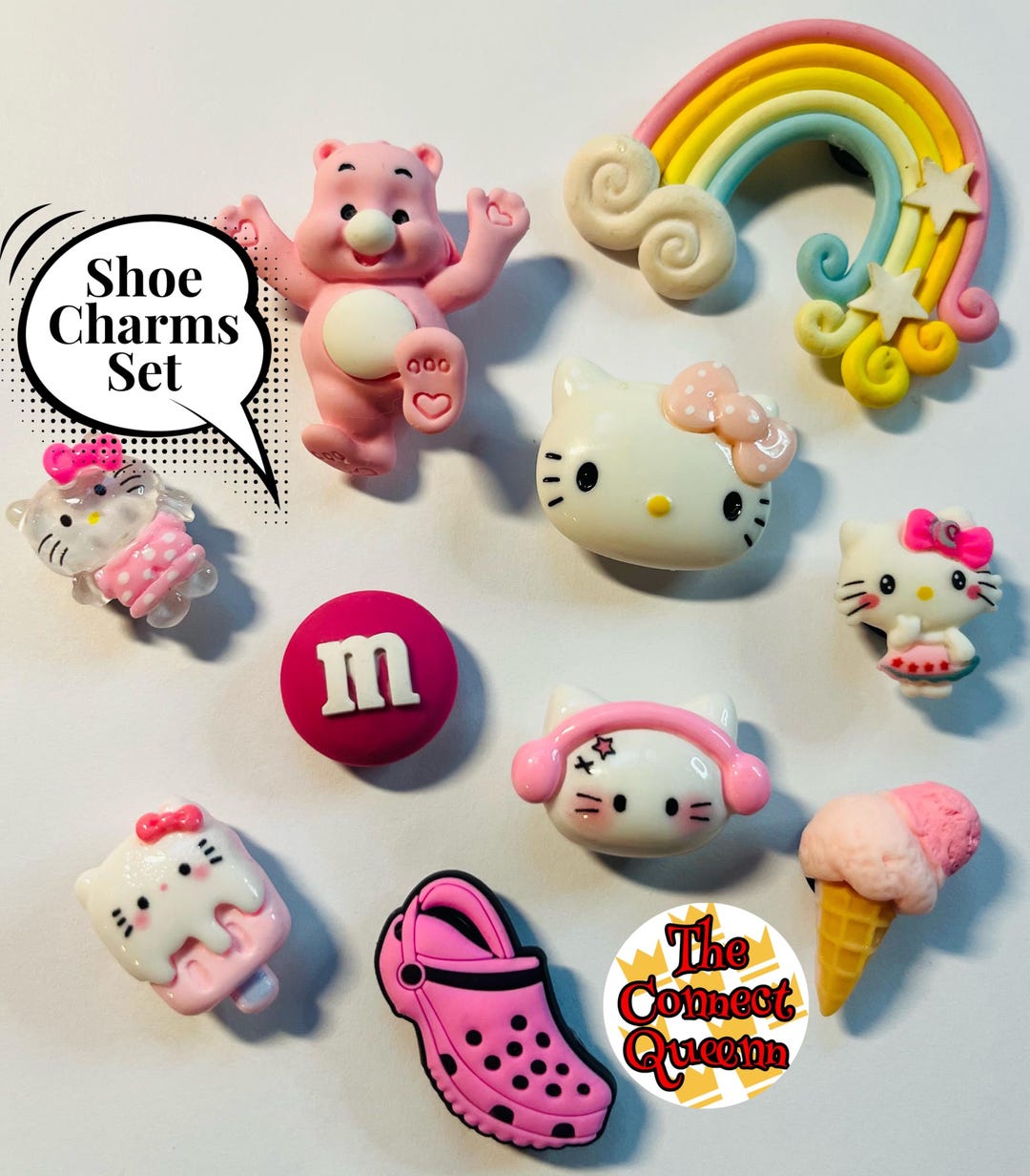 HK Theme Shoe Charms Set - Etsy