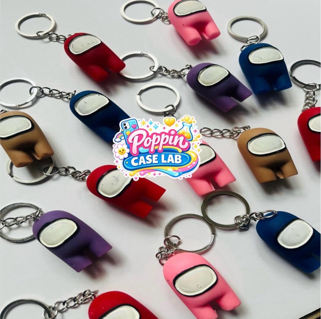 Among Us Keychains (sold Individually) - Etsy