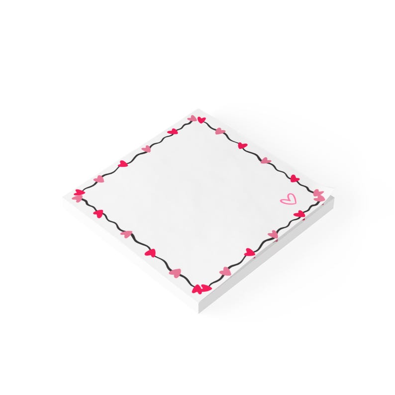 Heart Post-it® Notes - Etsy