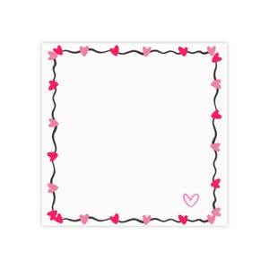 Heart Post-it® Notes - Etsy