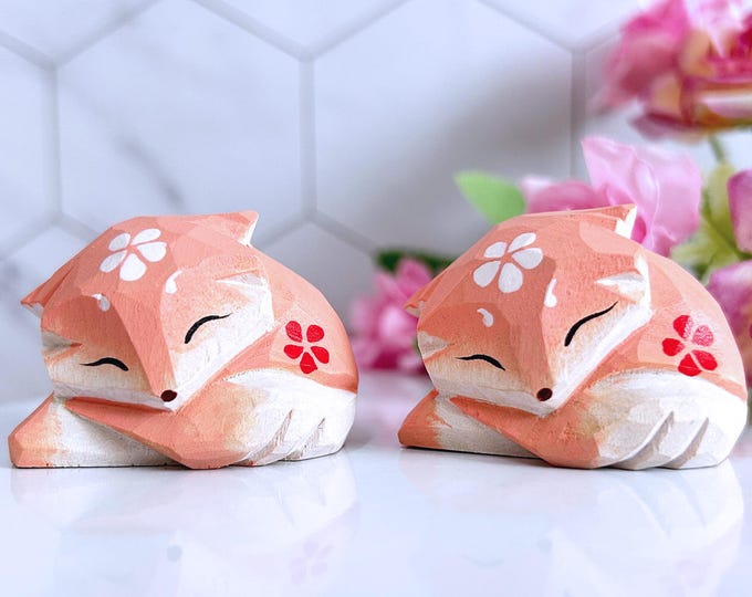Miniature Red Fox, Miniature Fox, Miniature Animal, Fairy Garden ...