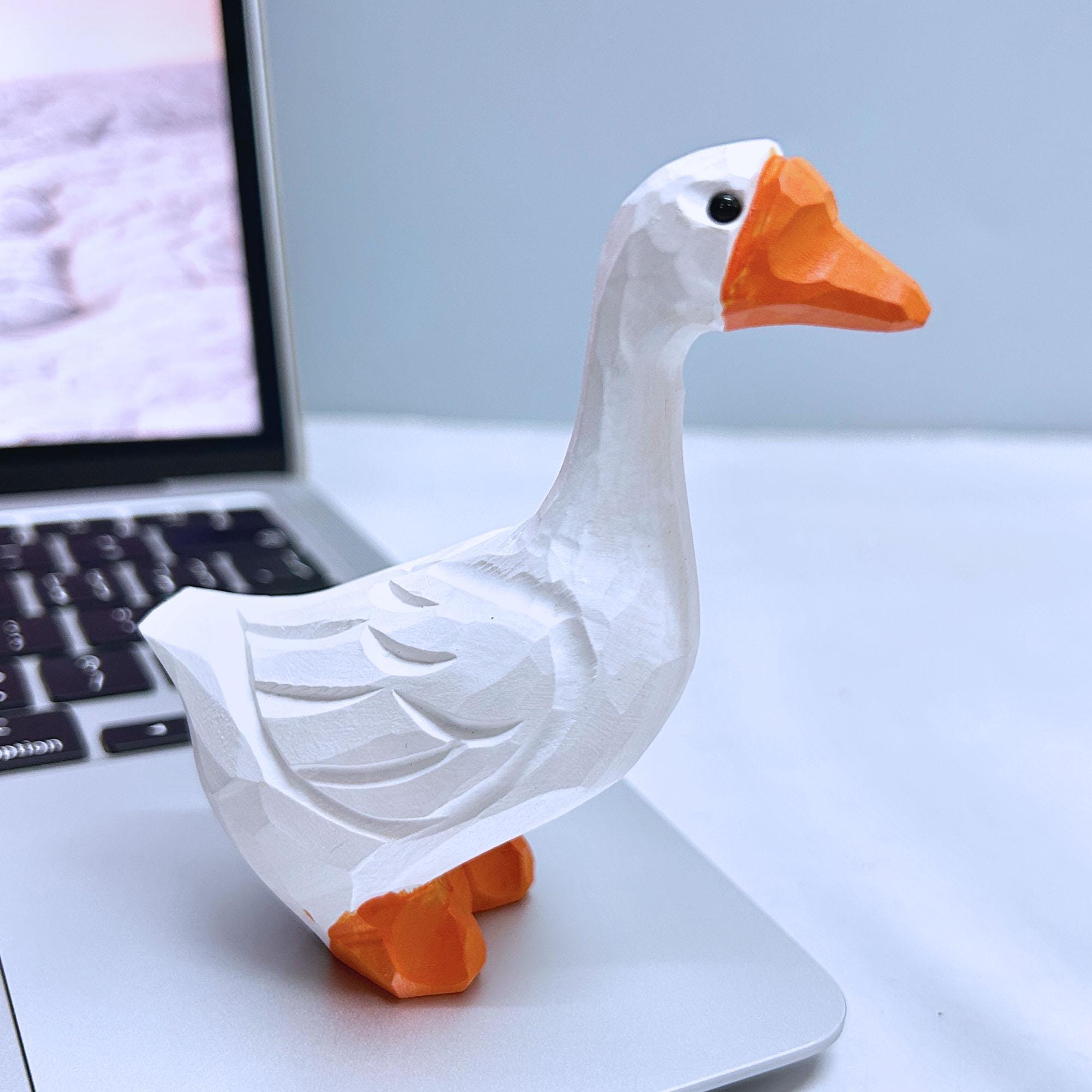 Emotional Support Desk Goose,unique Animal Decor,ideal Gift for Office ...