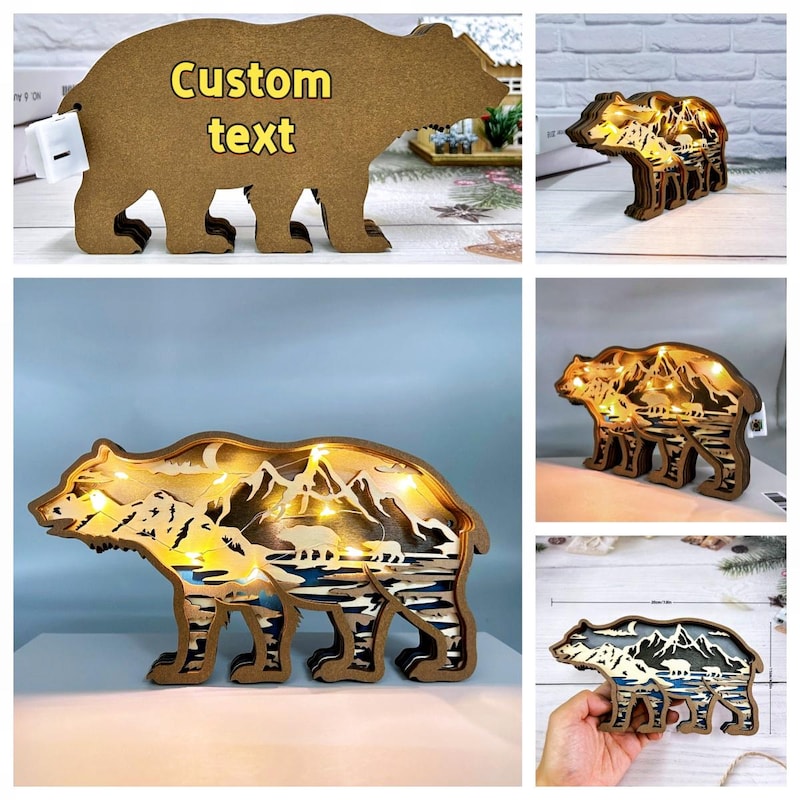 Bear Decor - Etsy