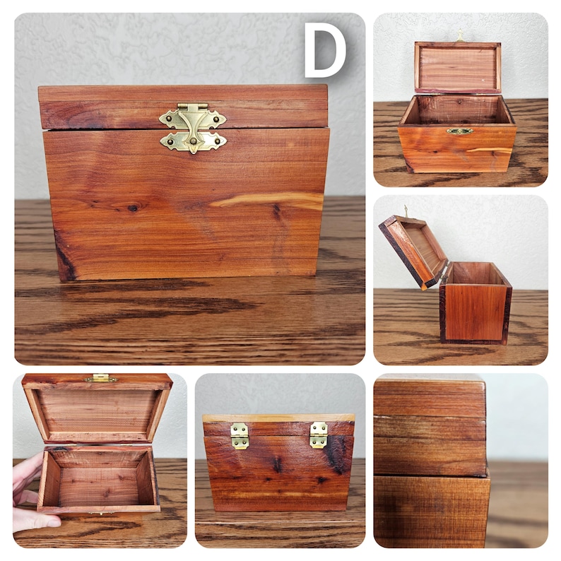 Choice Wood Recipe Boxes - Vintage MCM Kitchen Organizer - USA and ...