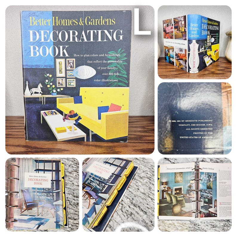 Choice Better Homes & Gardens Cookbook, 1948-1996 - Vintage 5-ring ...