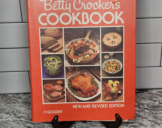 Betty Crocker's Cookbook Spiral Bound New and Revised Edition 1980 ...